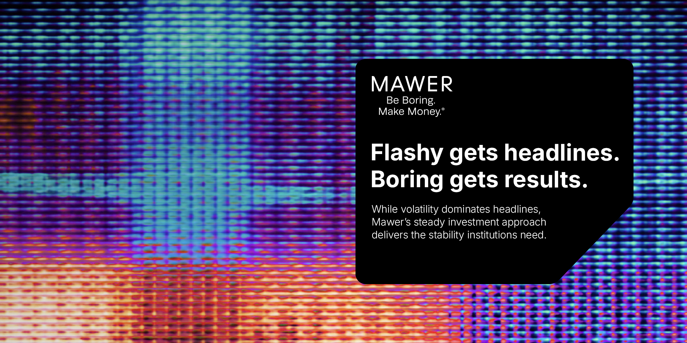 Mawer Investment Management institutional campaign | Living Group